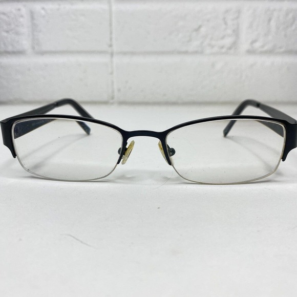 ECO Optics | Accessories | Eco Optics Mod88 Mblk Eyeglasses Frames Black Half Rim Rectangle ...